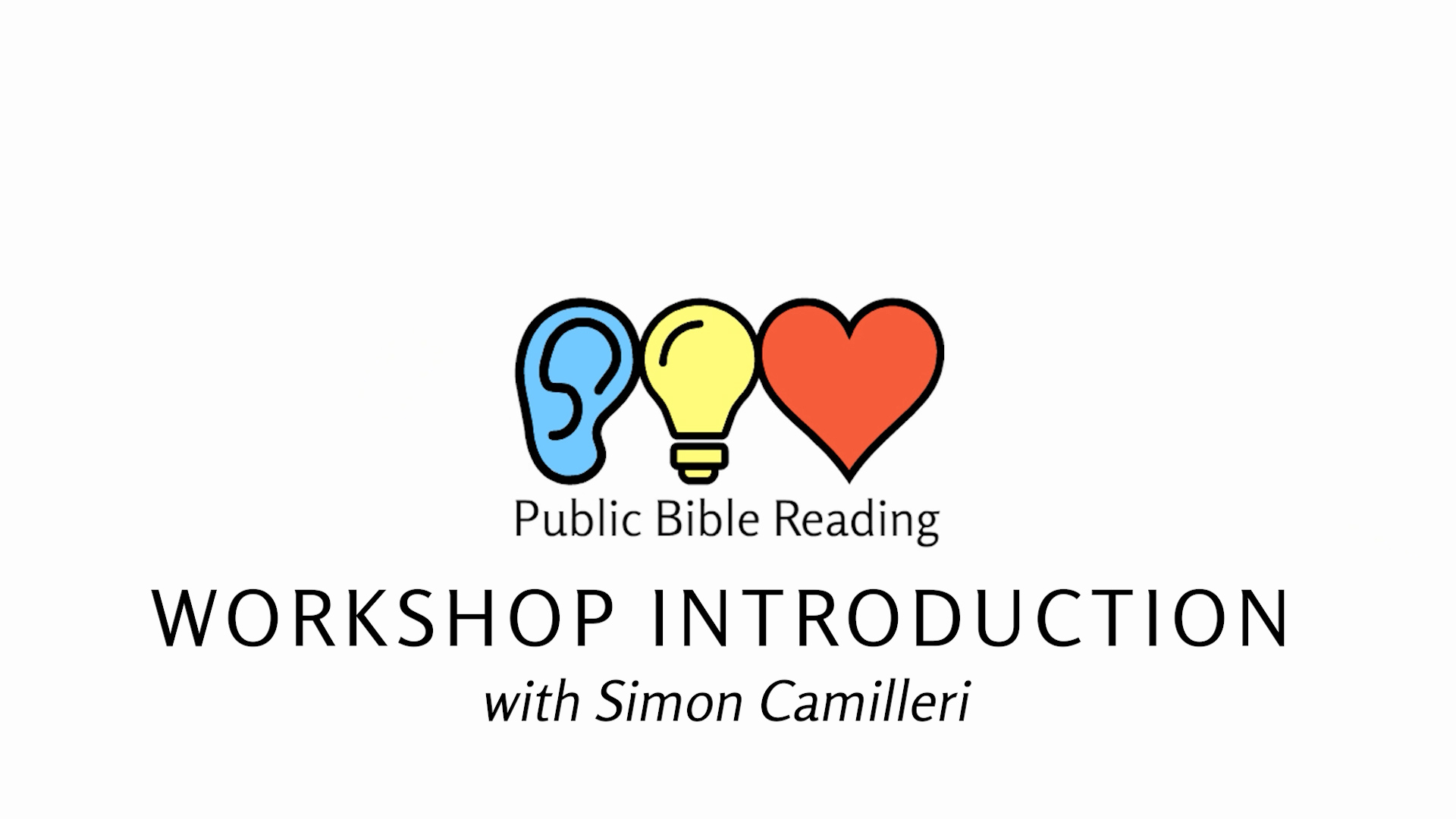 Workshops - Public Bible Reading